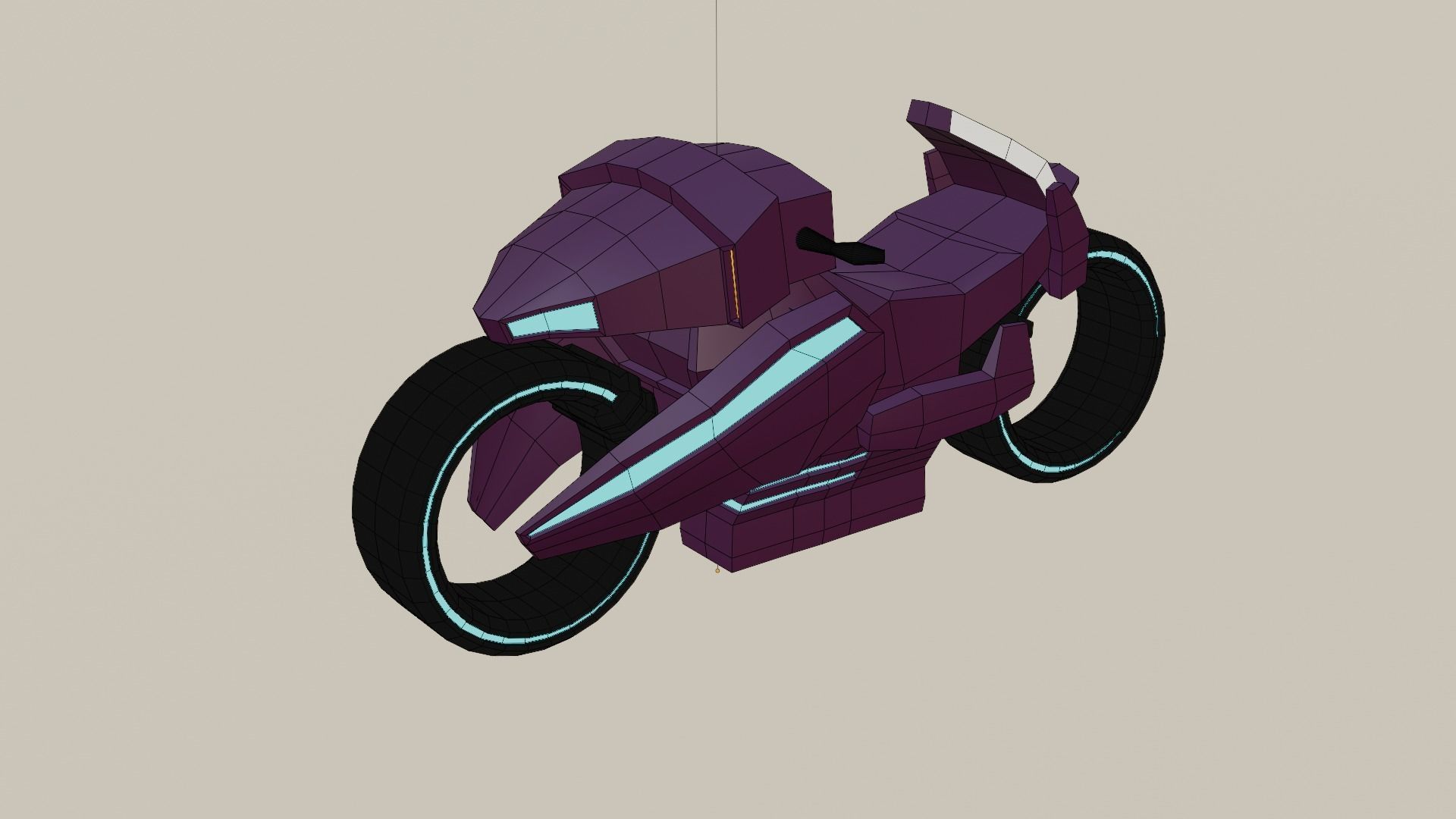 3D model Low Poly Sport Bike VR / AR / low-poly | CGTrader