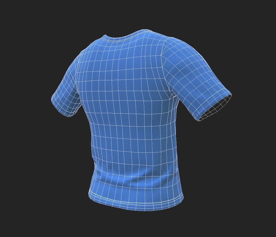 3D model T Shirt VR / AR / low-poly | CGTrader