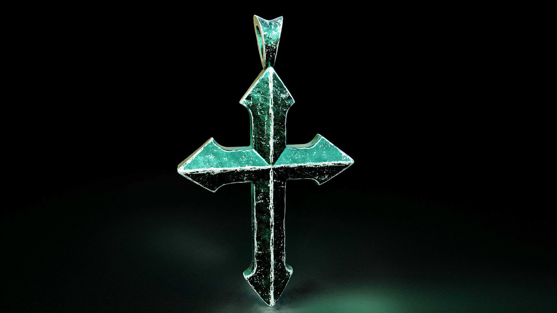 Arrow-shaped Cross STL Files 3D model 3D printable | CGTrader