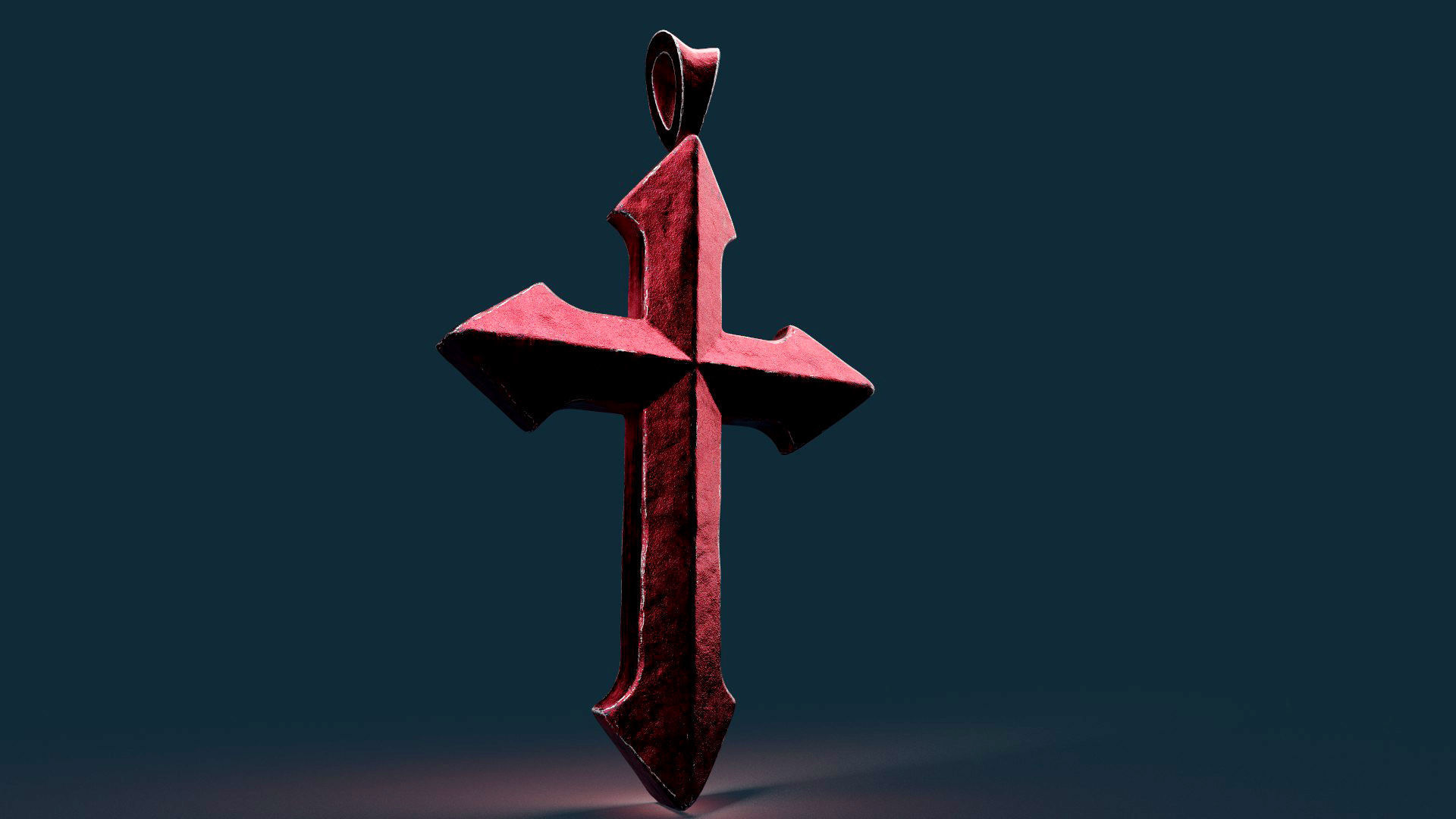 Arrow-shaped Cross STL Files 3D model 3D printable | CGTrader