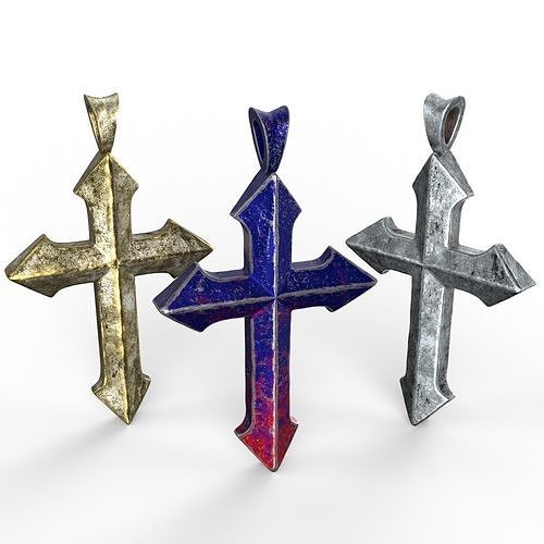 Collection of Arrow-shaped Crosses 3D Models | CGTrader