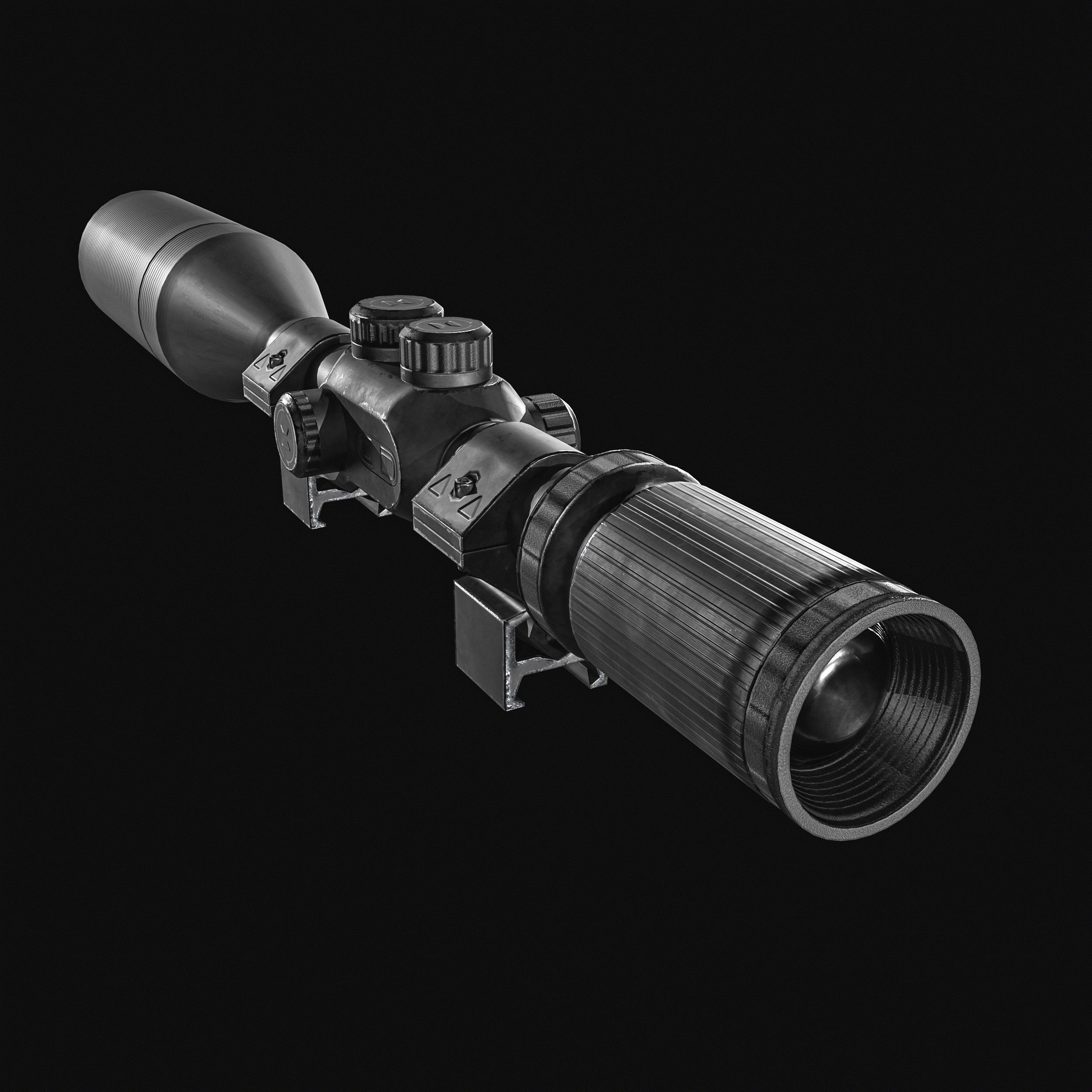 3D model Anzio 20mm Sniper rifle VR / AR / low-poly | CGTrader