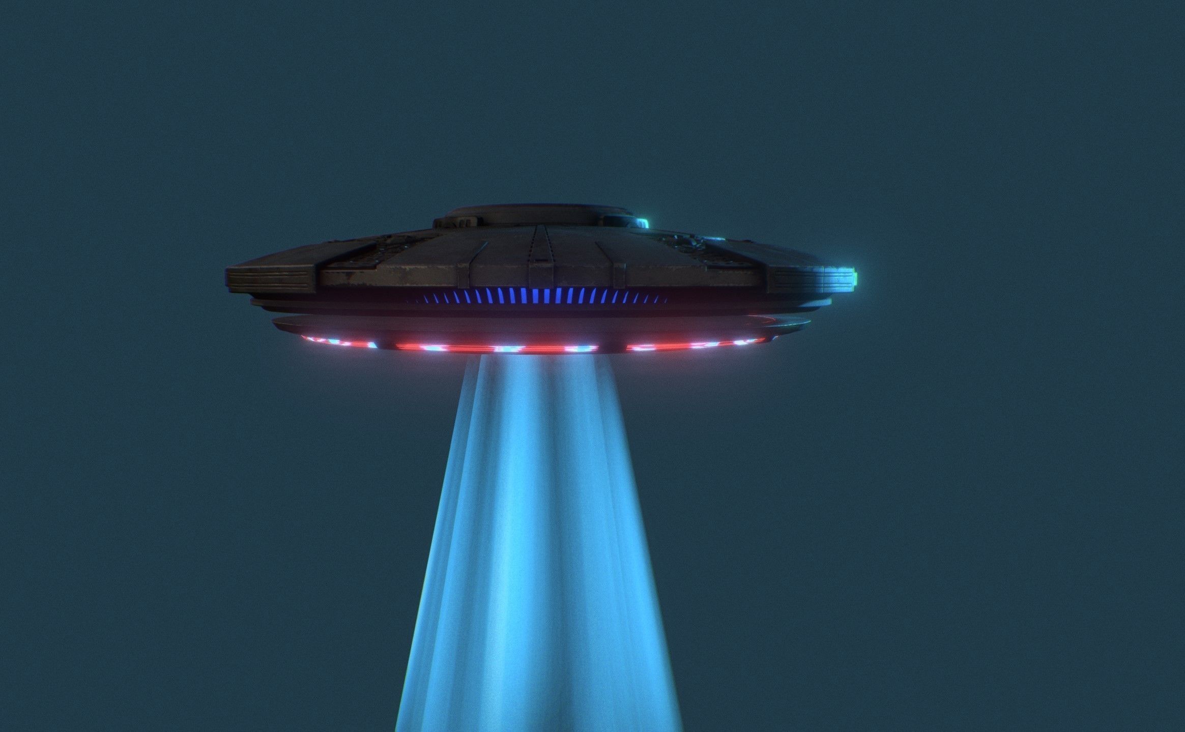 3D model UFO - Animated VR / AR / low-poly | CGTrader