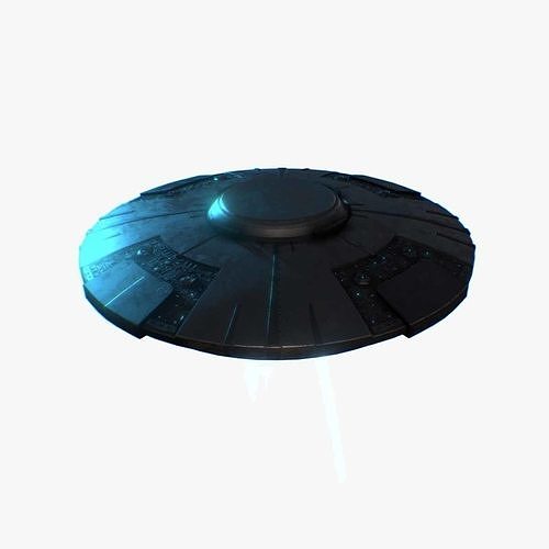 3D model UFO - Animated VR / AR / low-poly | CGTrader