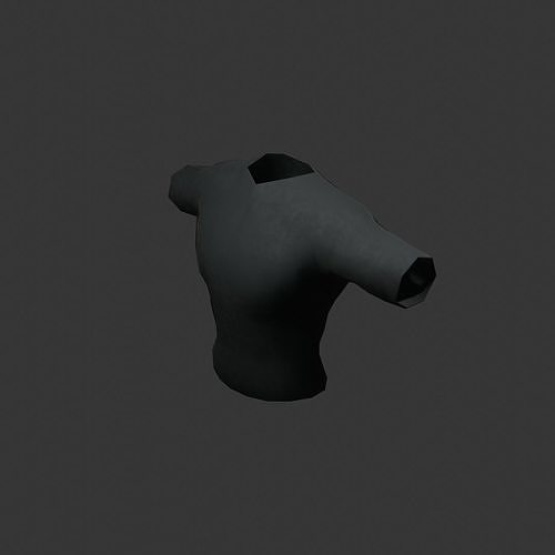 Low Poly Tshirt free VR / AR / low-poly 3D model | CGTrader