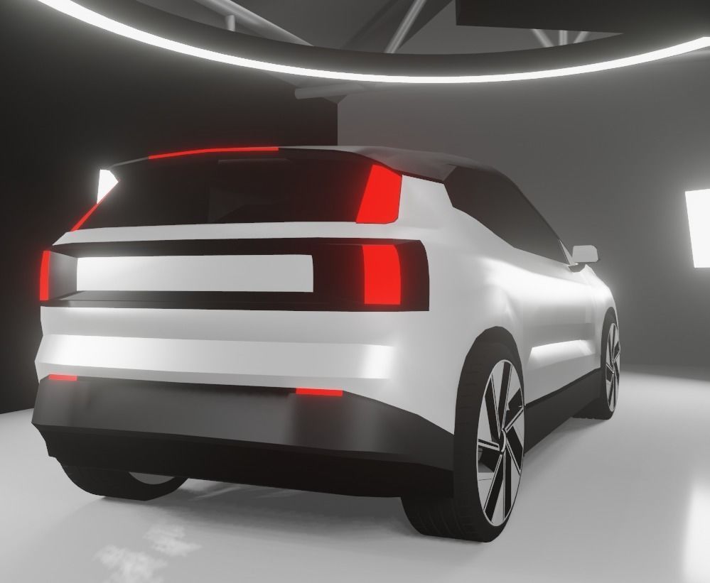 3D model volvo EX30 VR / AR / low-poly | CGTrader