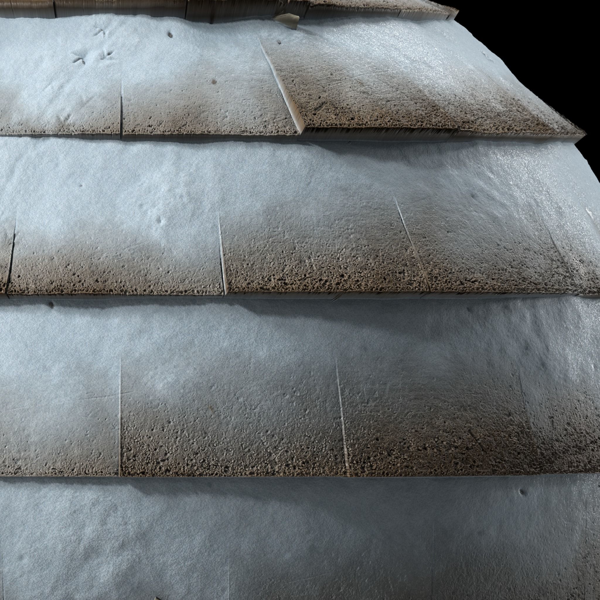Texture Roof Tile Materials 69- Concrete Roofing by Sbsar Seamless Pbr ...