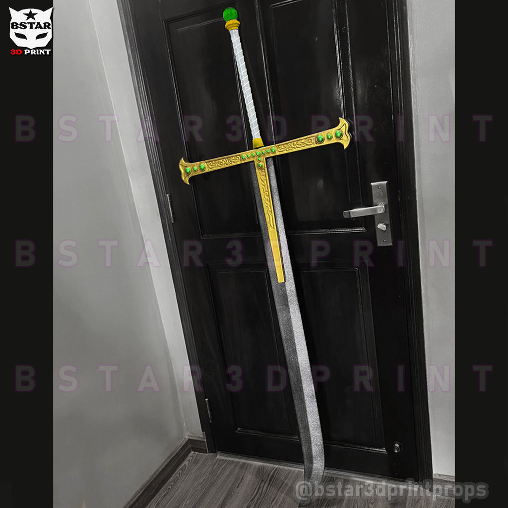 Yoru Sword - Mihawk Weapon High Quality - One Piece Live Action 3D ...