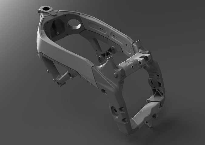 APRILIA RSV4 FRAME TELAIO 3D model 3D printable | CGTrader