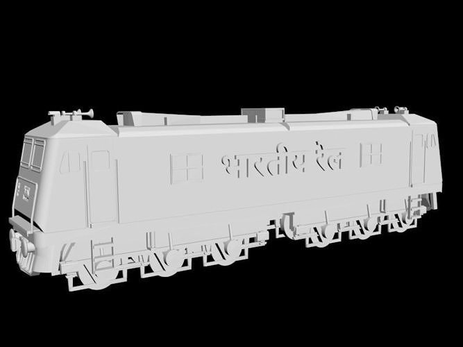 3D model Indian locomotive class WAG Siemens VR / AR / low-poly | CGTrader