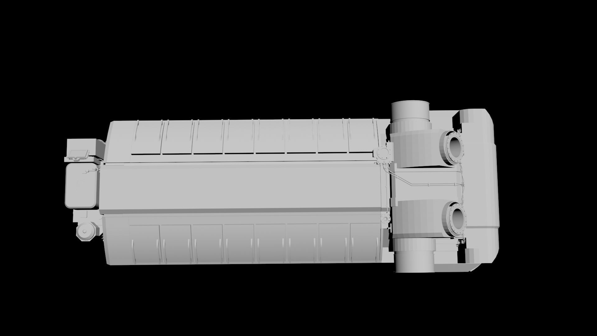 3D model Wartsila Engine Marine VR / AR / low-poly | CGTrader