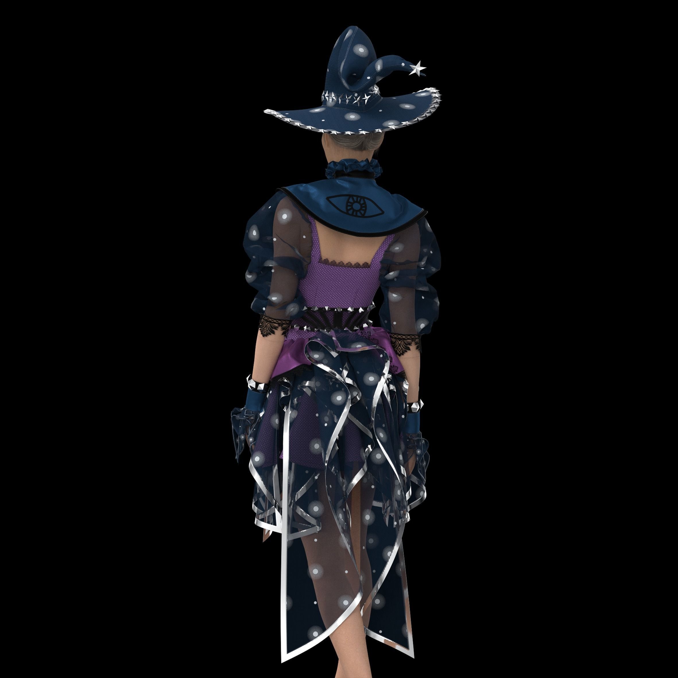 witch 3D model | CGTrader