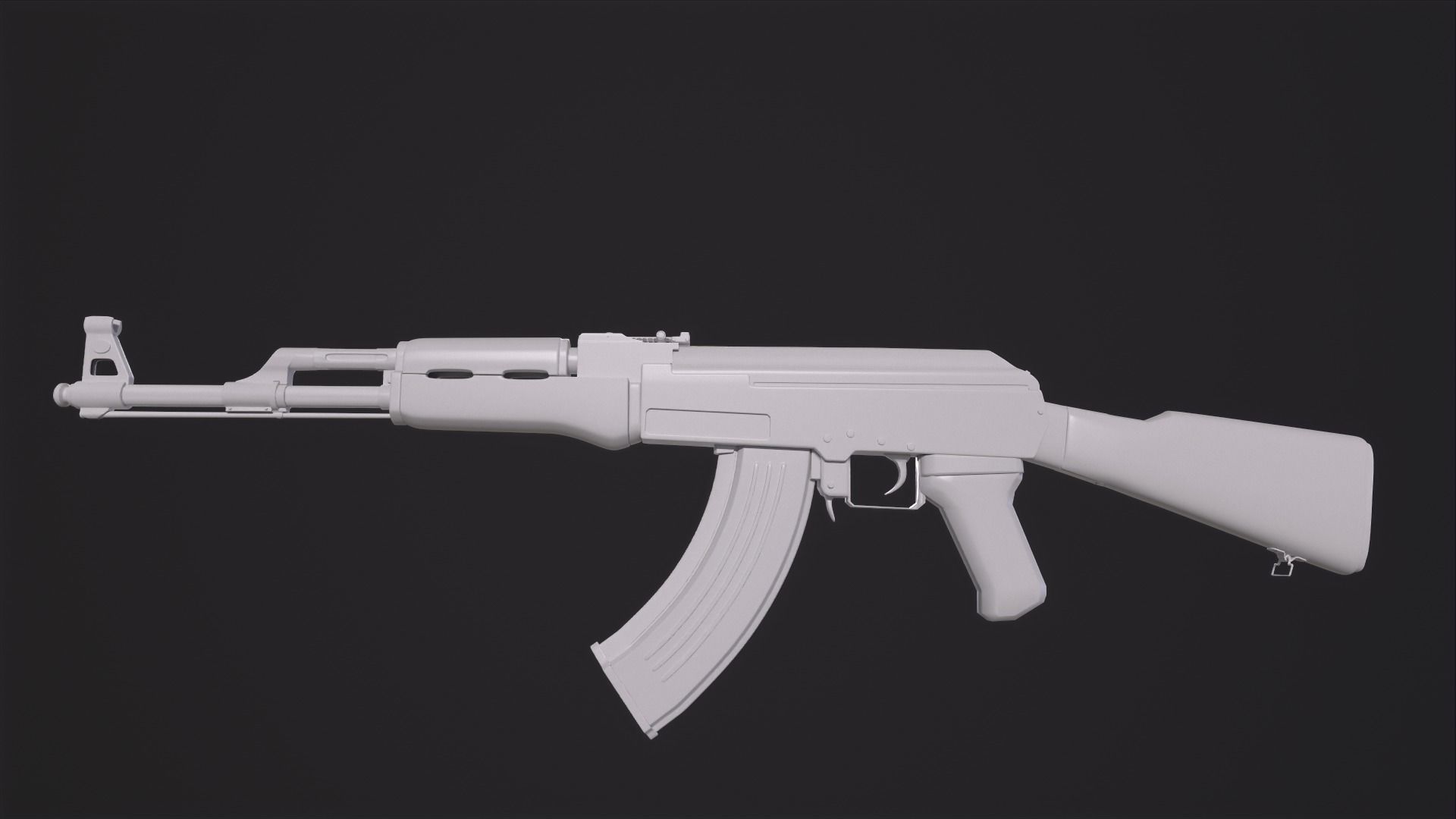 AK-47 free 3D model | CGTrader