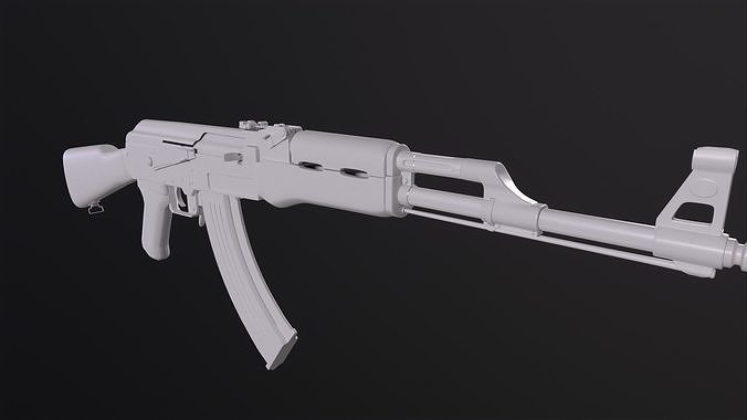 AK-47 free 3D model | CGTrader