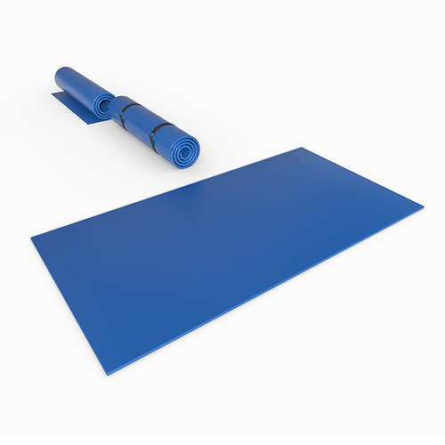 3D model Yoga mat VR / AR / low-poly | CGTrader