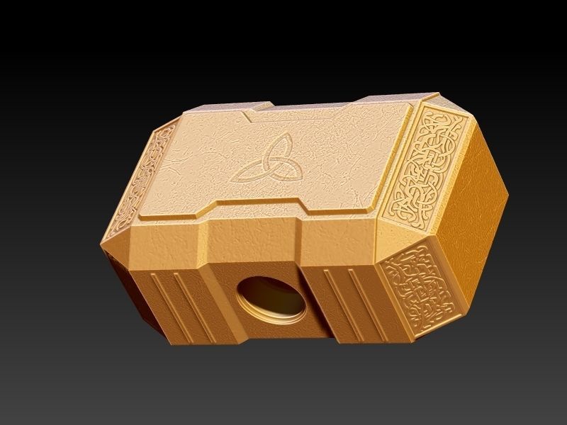 Thor God of Thunder 3D model 3D printable | CGTrader
