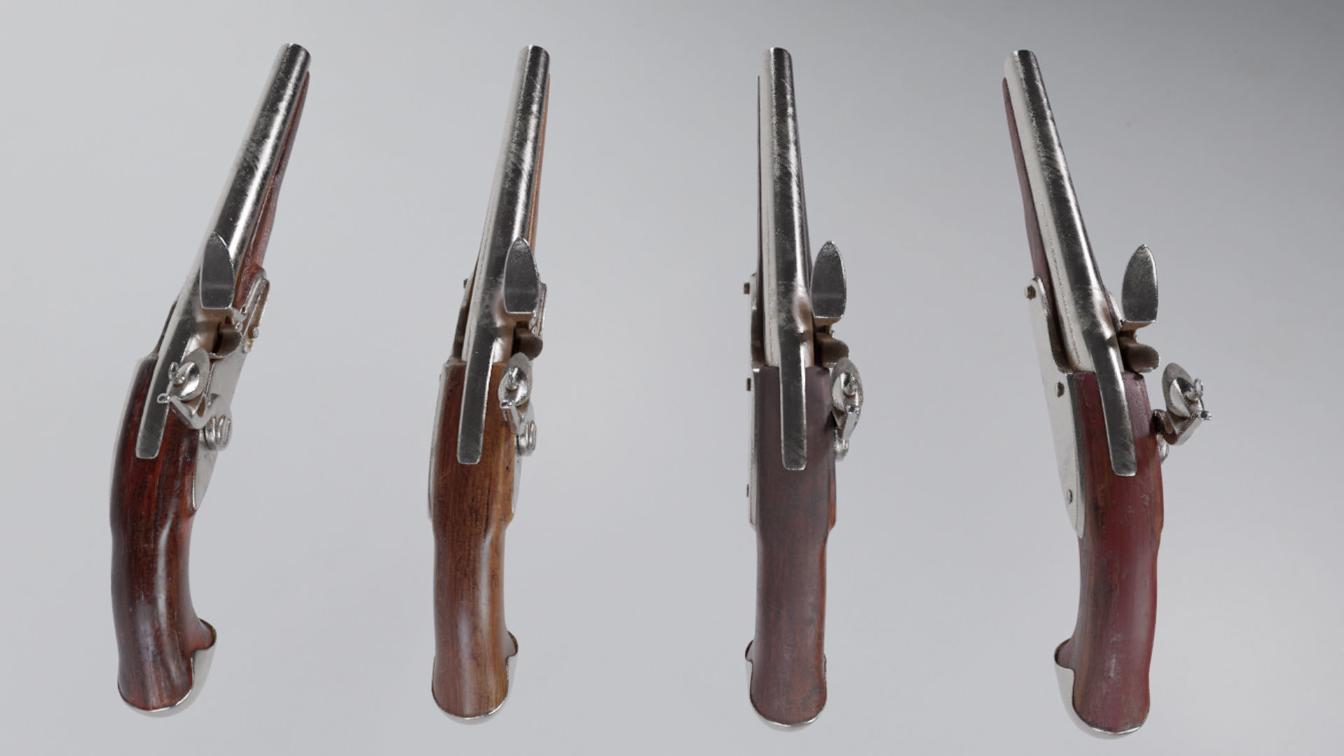 3D model Flintlock Musket VR / AR / low-poly | CGTrader