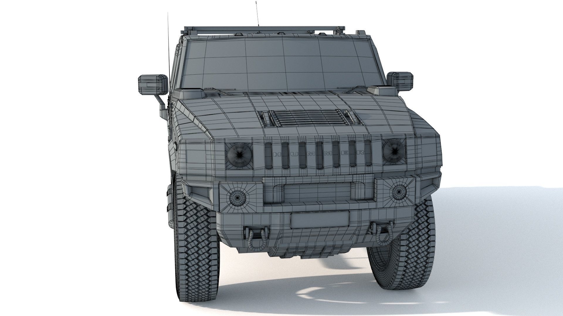Hummer H 2 Specs 3D model | CGTrader