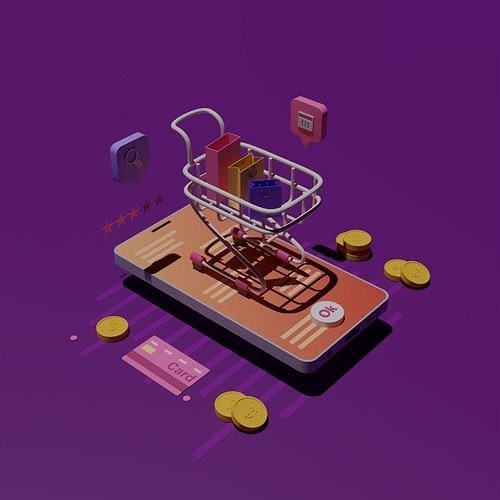 Stylized UI Elements 3D model | CGTrader