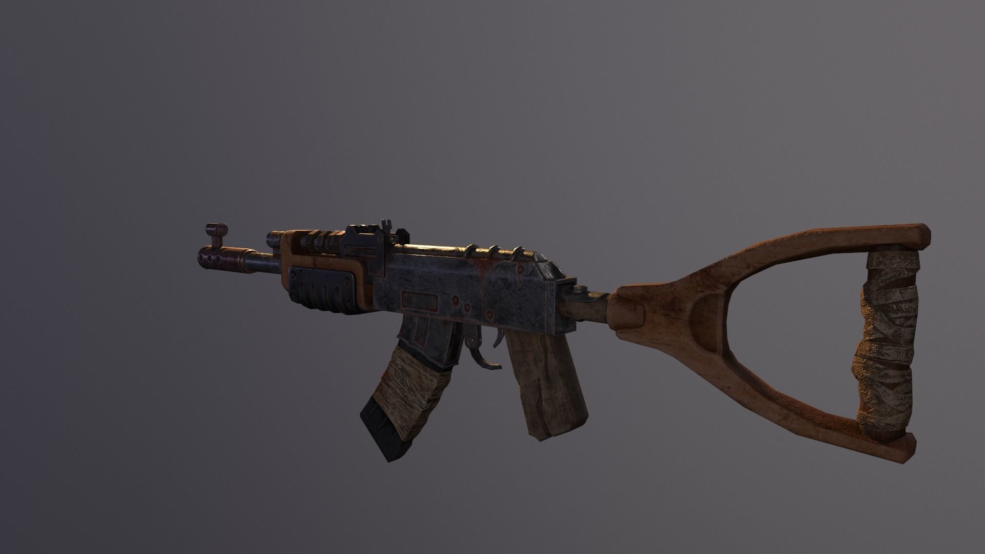 3D model Rust Kalash VR / AR / low-poly | CGTrader