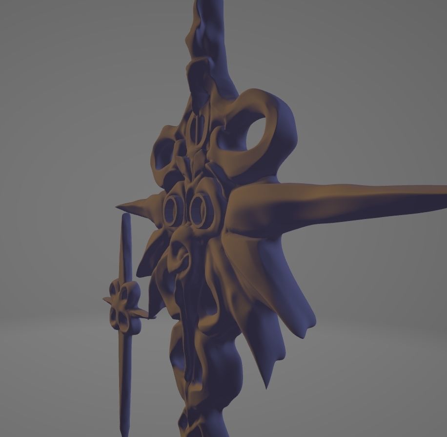 Thorns brooch set 3D model 3D printable | CGTrader