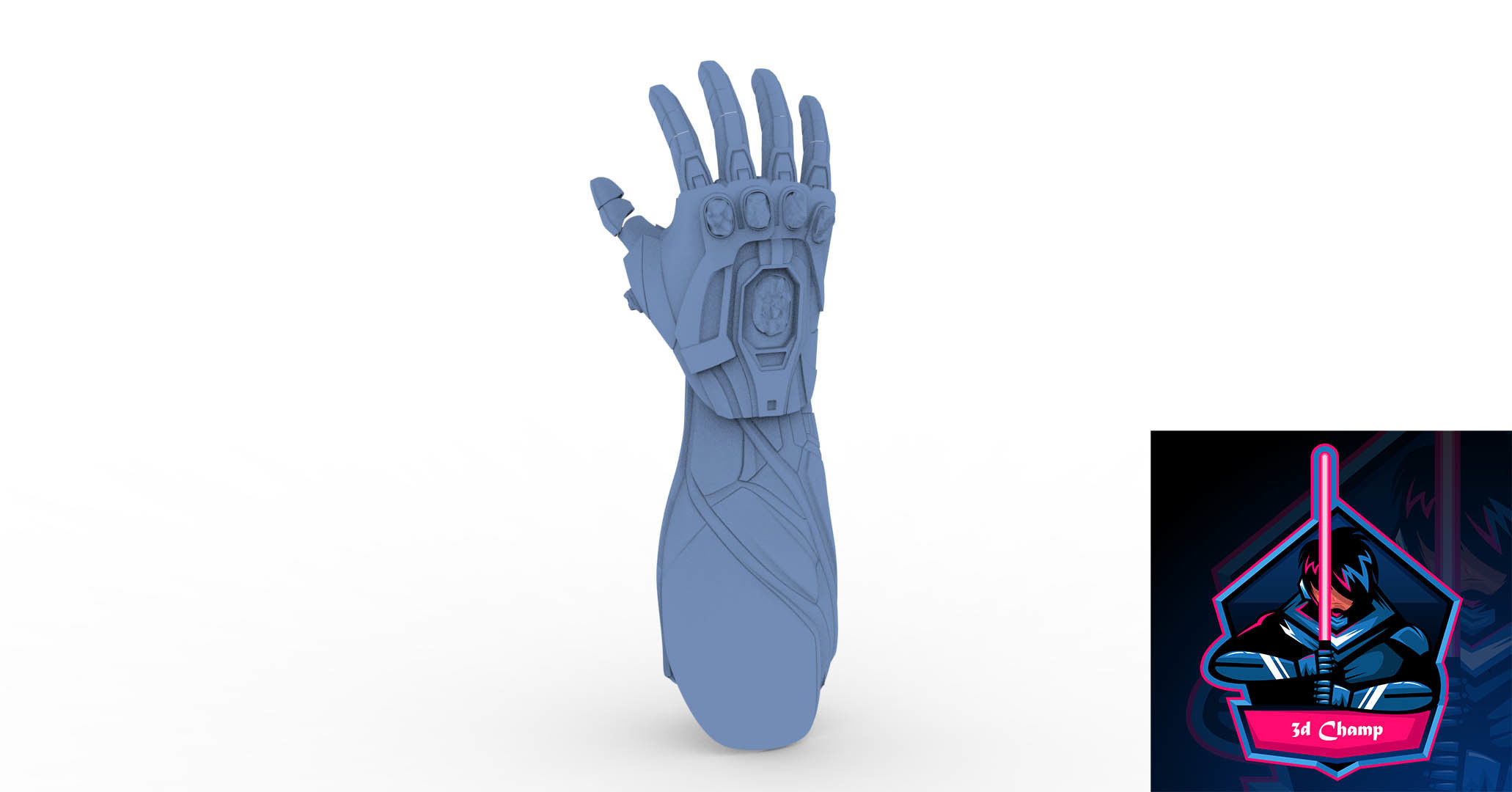 IRONMAN MK 85 GAUNTLET READY TO 3D PRINT 3D model | CGTrader