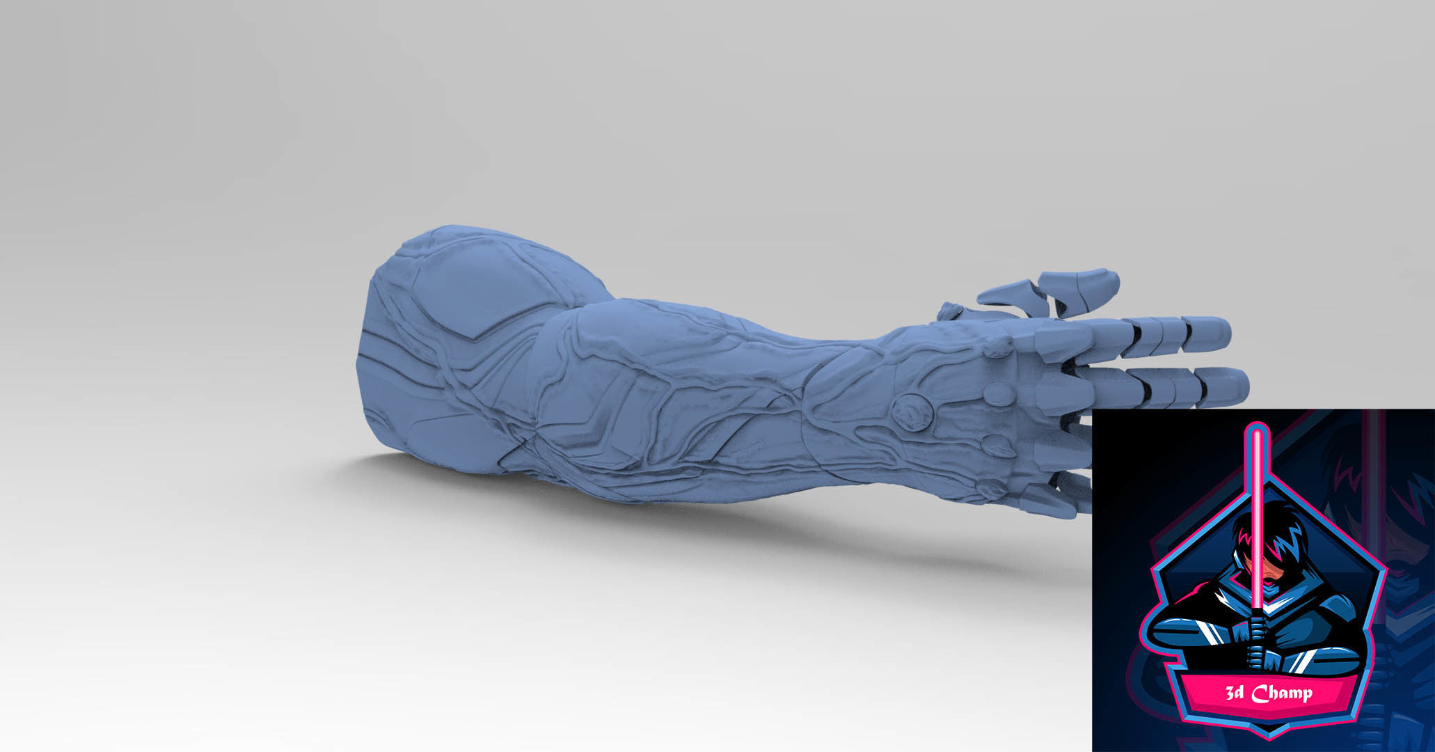 Ironman Infinity Gauntlet ready to 3d print 3D model | CGTrader