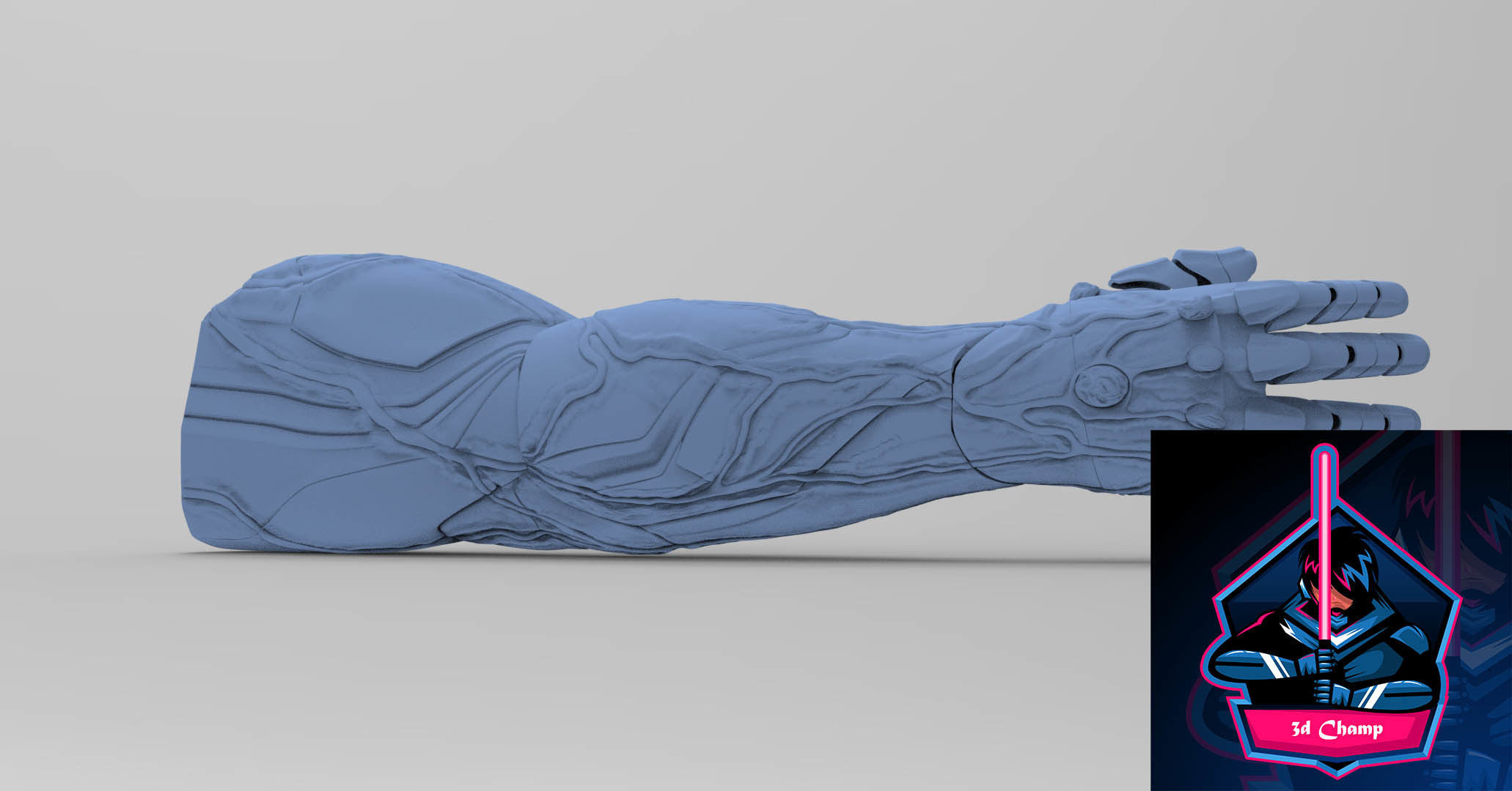 Ironman Infinity Gauntlet ready to 3d print 3D model | CGTrader