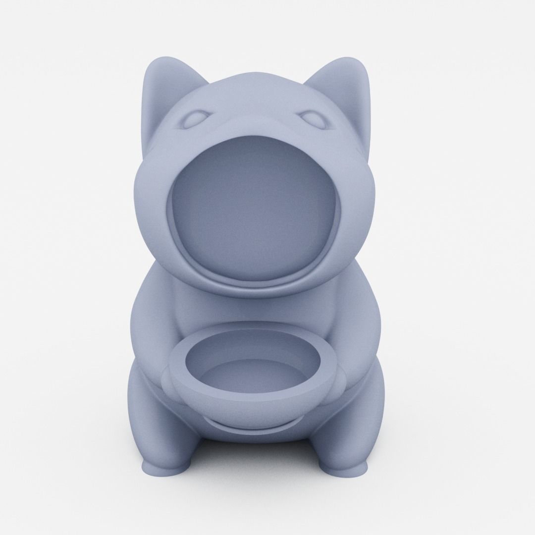 POP CAT 3D model 3D printable | CGTrader