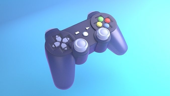 3D model Game Controller - VideoGame 3D Model VR / AR / low-poly | CGTrader