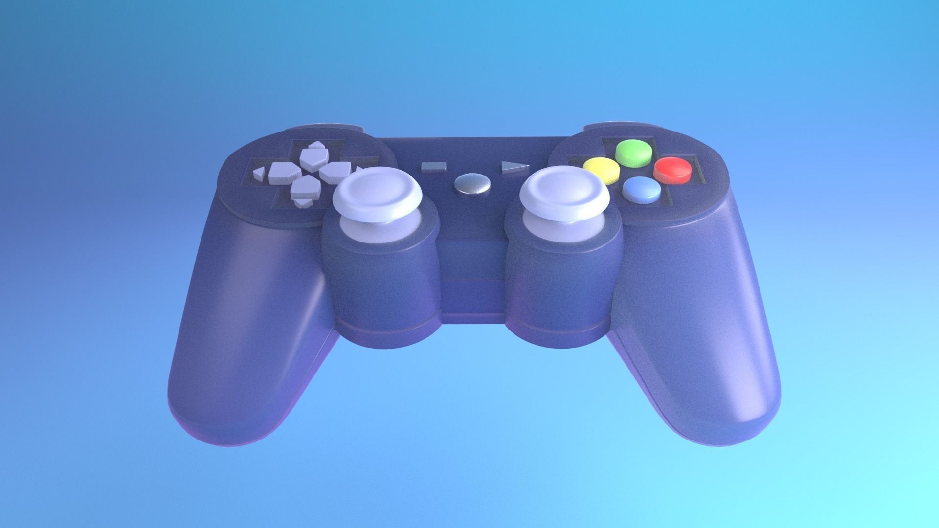 3D model Game Controller - VideoGame 3D Model VR / AR / low-poly | CGTrader