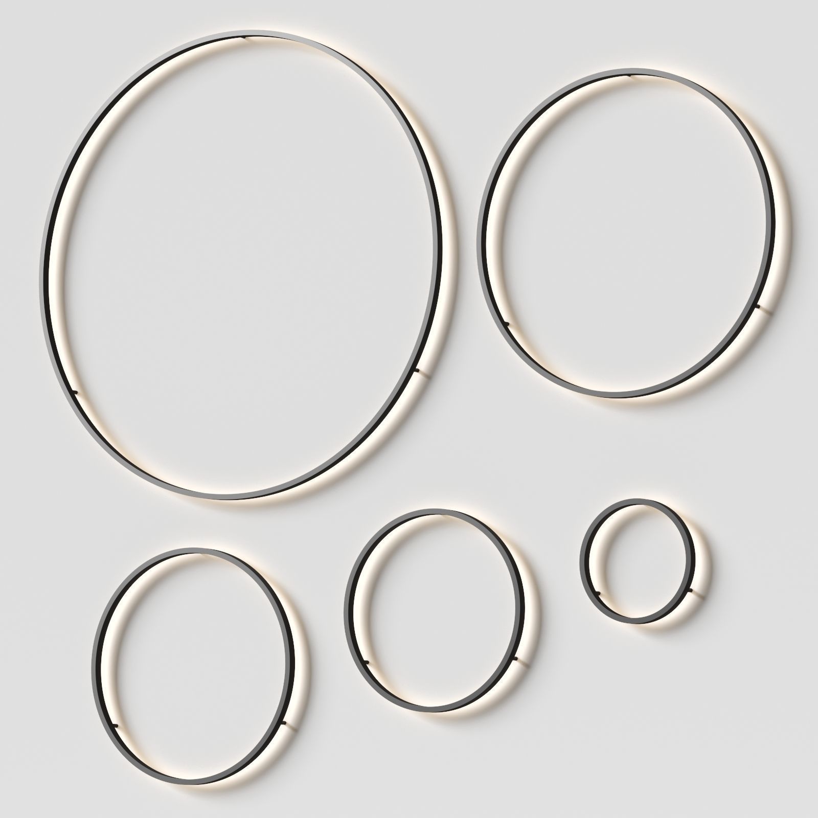 Modern Minimalist Round Wall Lamp by Zenq 3D model | CGTrader