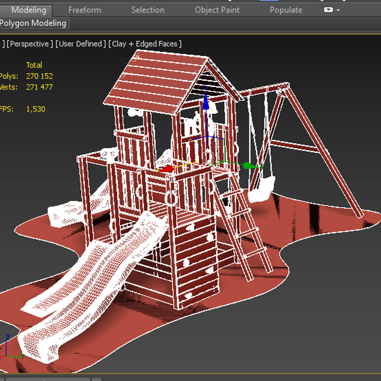 Game complex Penthouse 1 01 3D model | CGTrader
