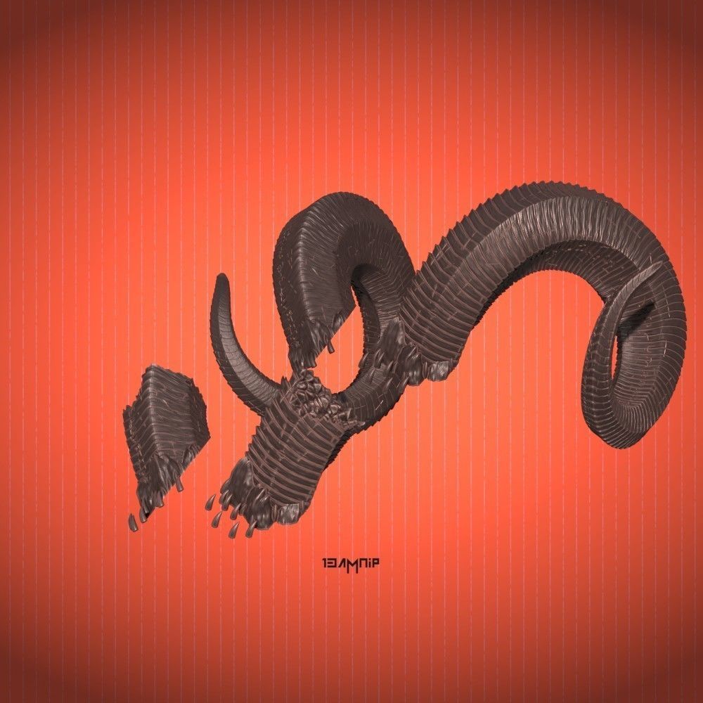 KARLACH HORNS FROM BALDURS GATE 3 3D model 3D printable | CGTrader
