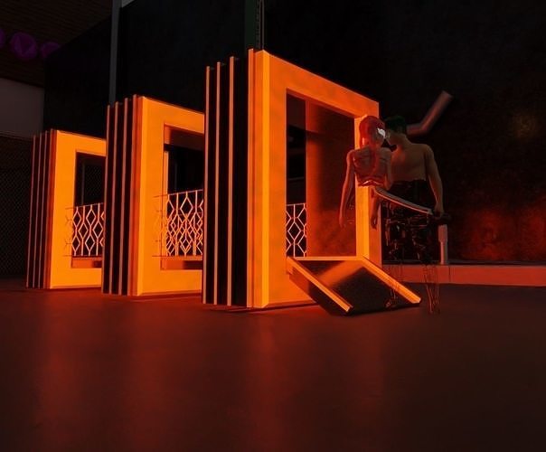 CyberPunk Bridge free VR / AR / low-poly 3D model rigged | CGTrader