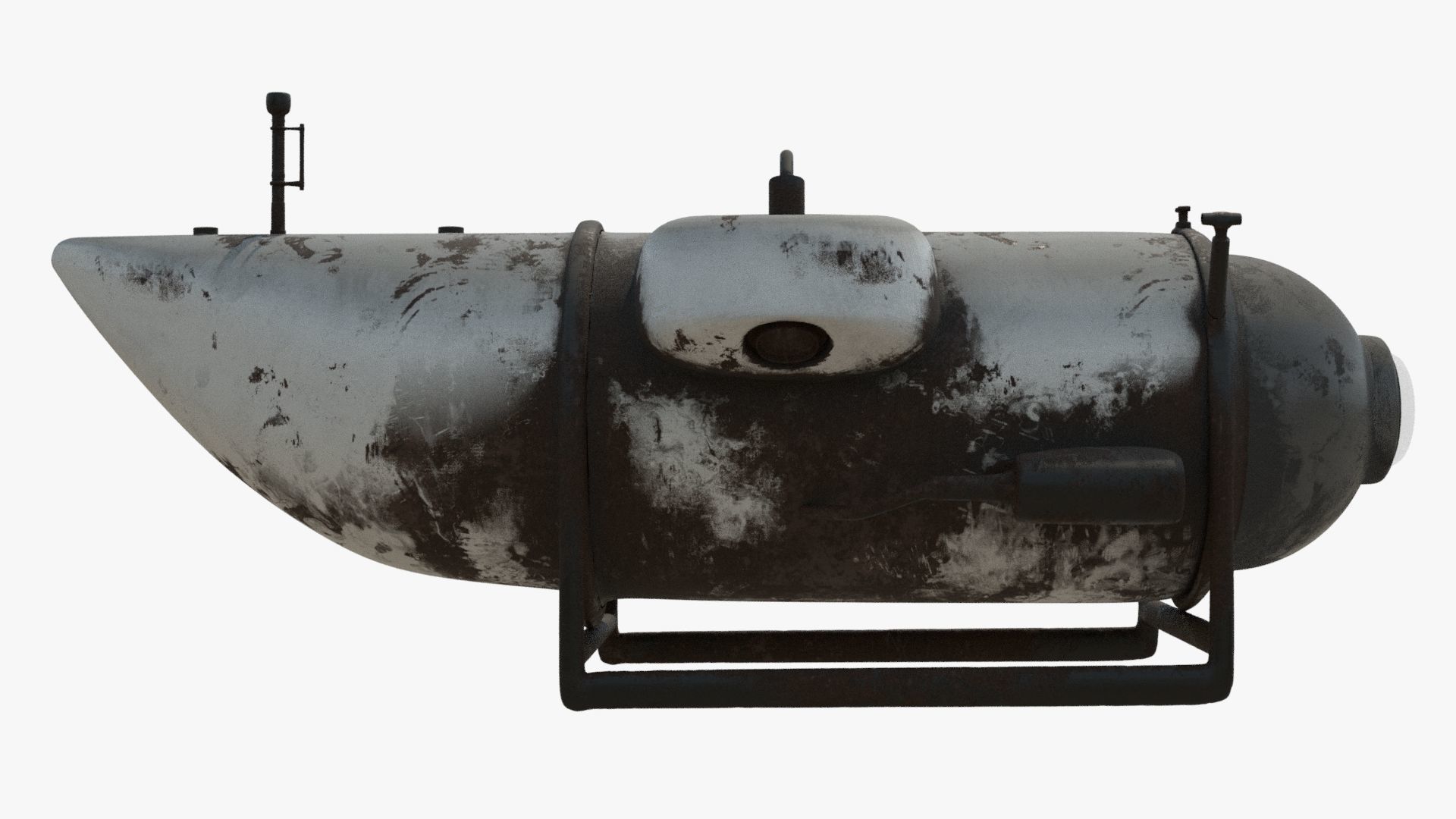 Realistic Mini Submarine 3D model | CGTrader