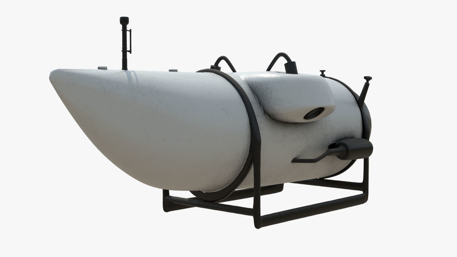Realistic Mini Submarine 3D model | CGTrader