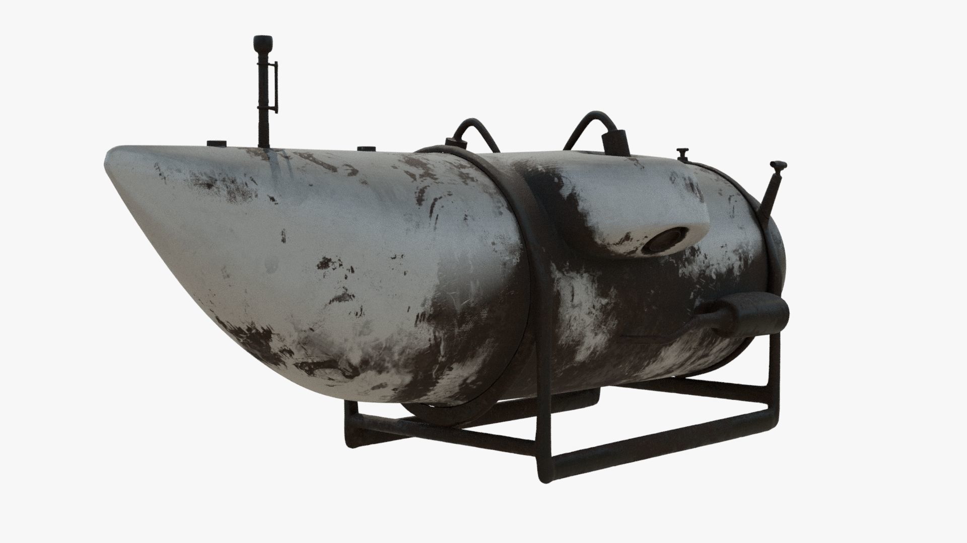Realistic Mini Submarine 3D model | CGTrader