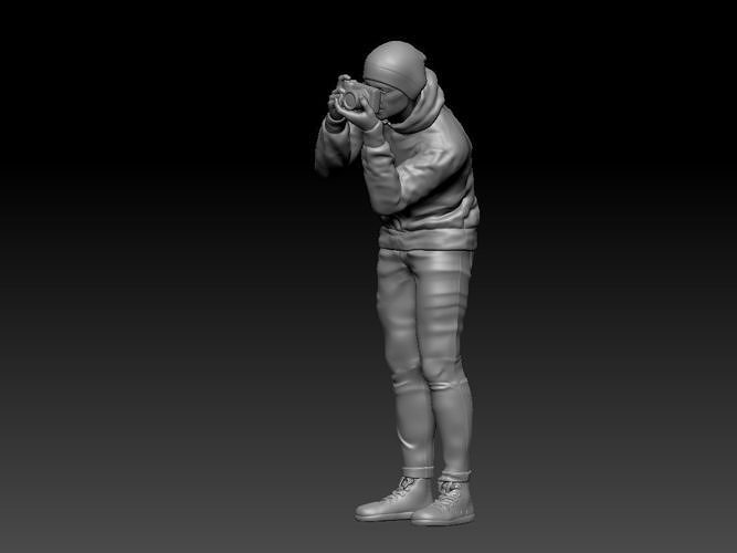 man photo 3D model 3D printable | CGTrader