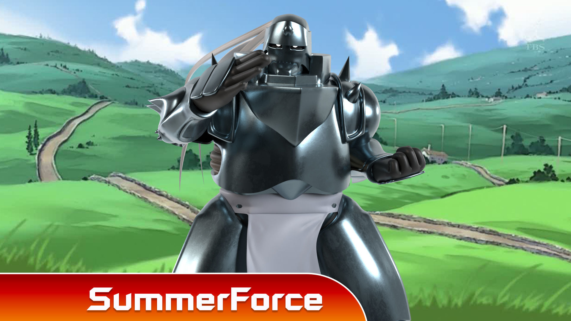 Alphonse Elric - Fullmetal Alchemist 3D model rigged | CGTrader