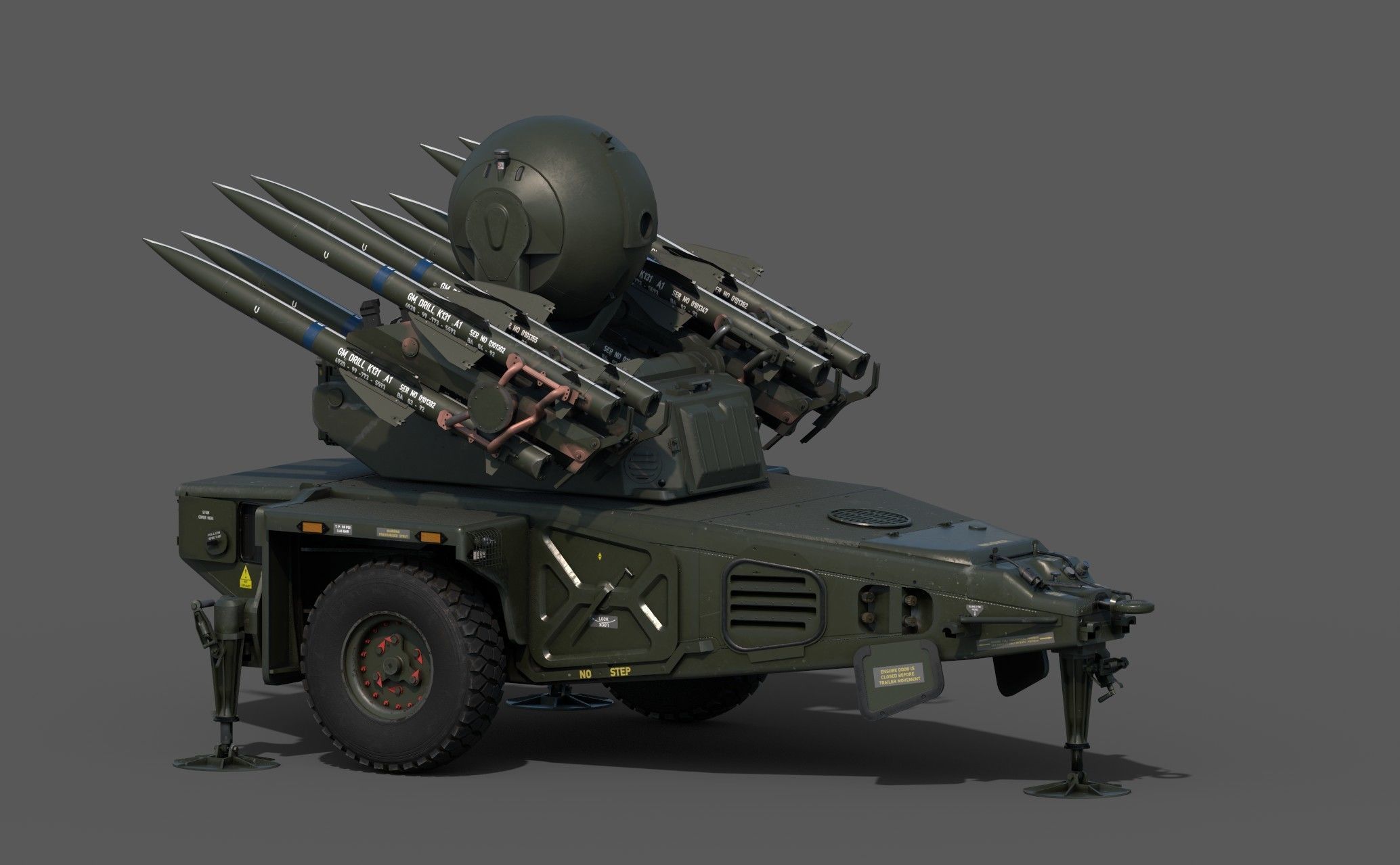 3D model Rapier Misslie FSC VR / AR / low-poly | CGTrader