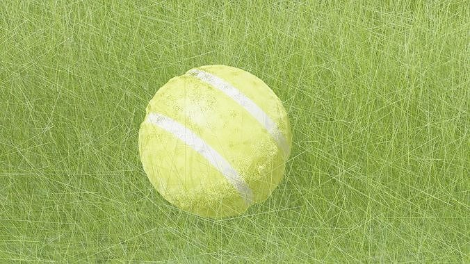 TENNIS BALL high quality 3d model 3D model | CGTrader