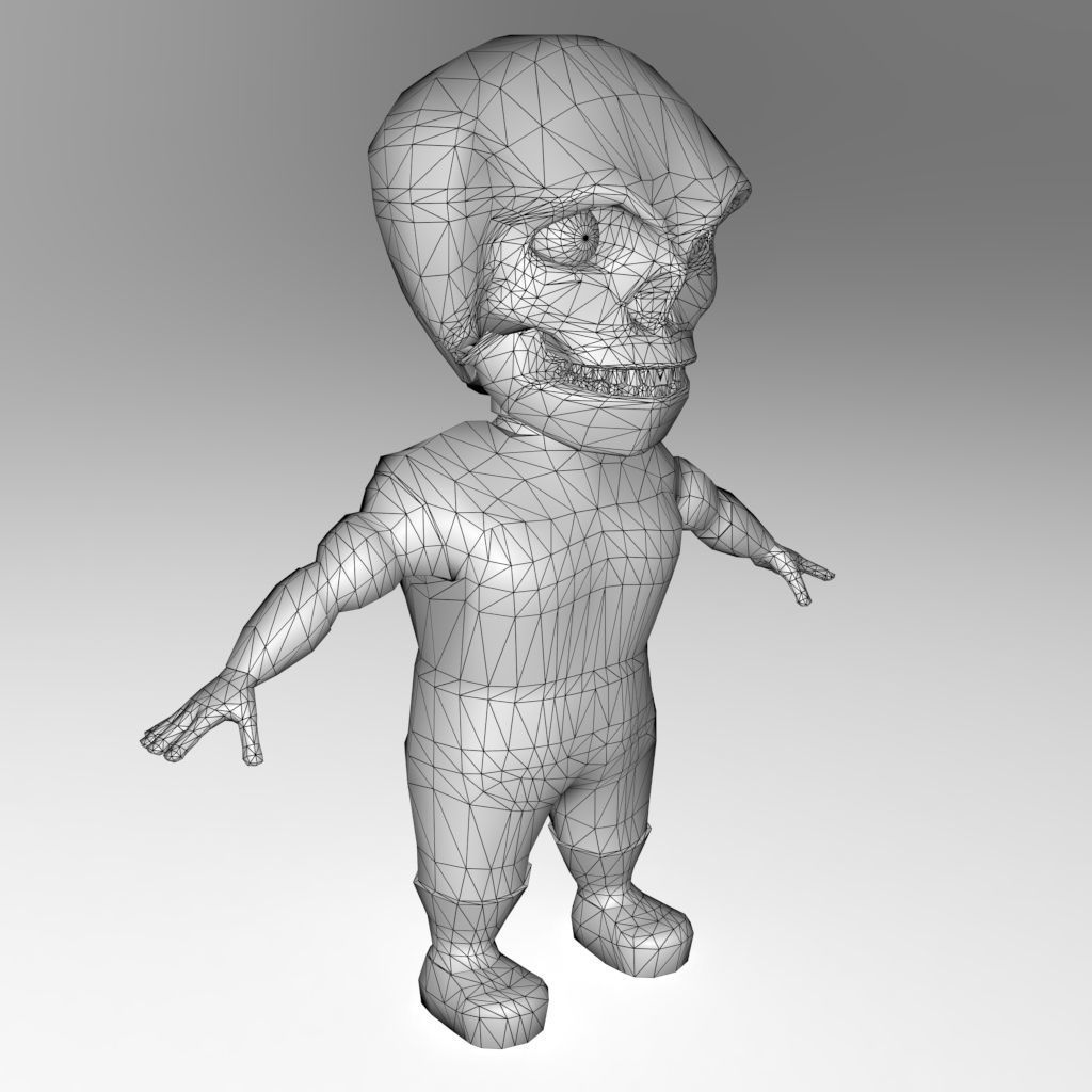 3D model Mobile Game Character Pack 2 VR / AR / low-poly | CGTrader