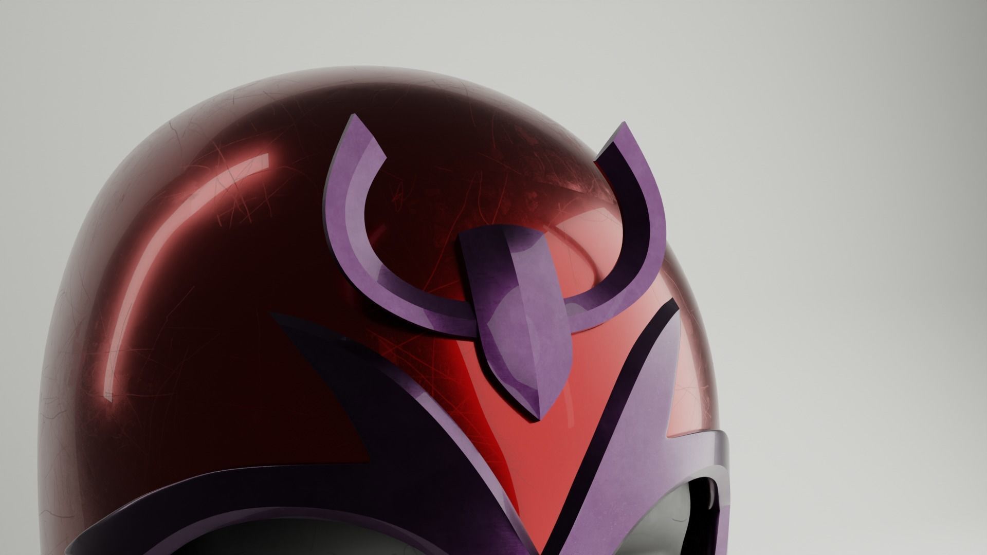 Magneto Helmet 3D model 3D printable | CGTrader