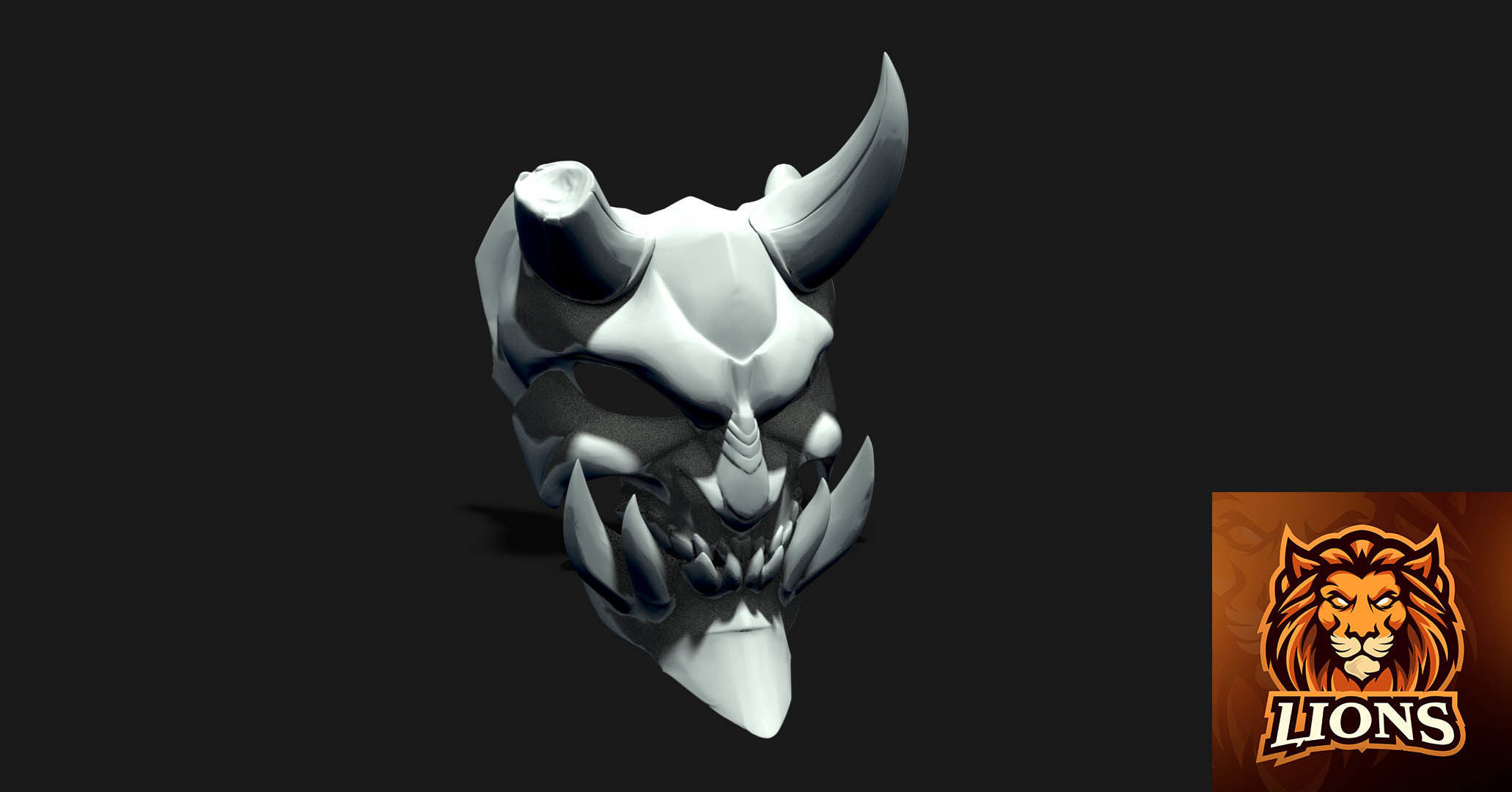 DEMON MASK FOR 3D PRINTING 3D model | CGTrader