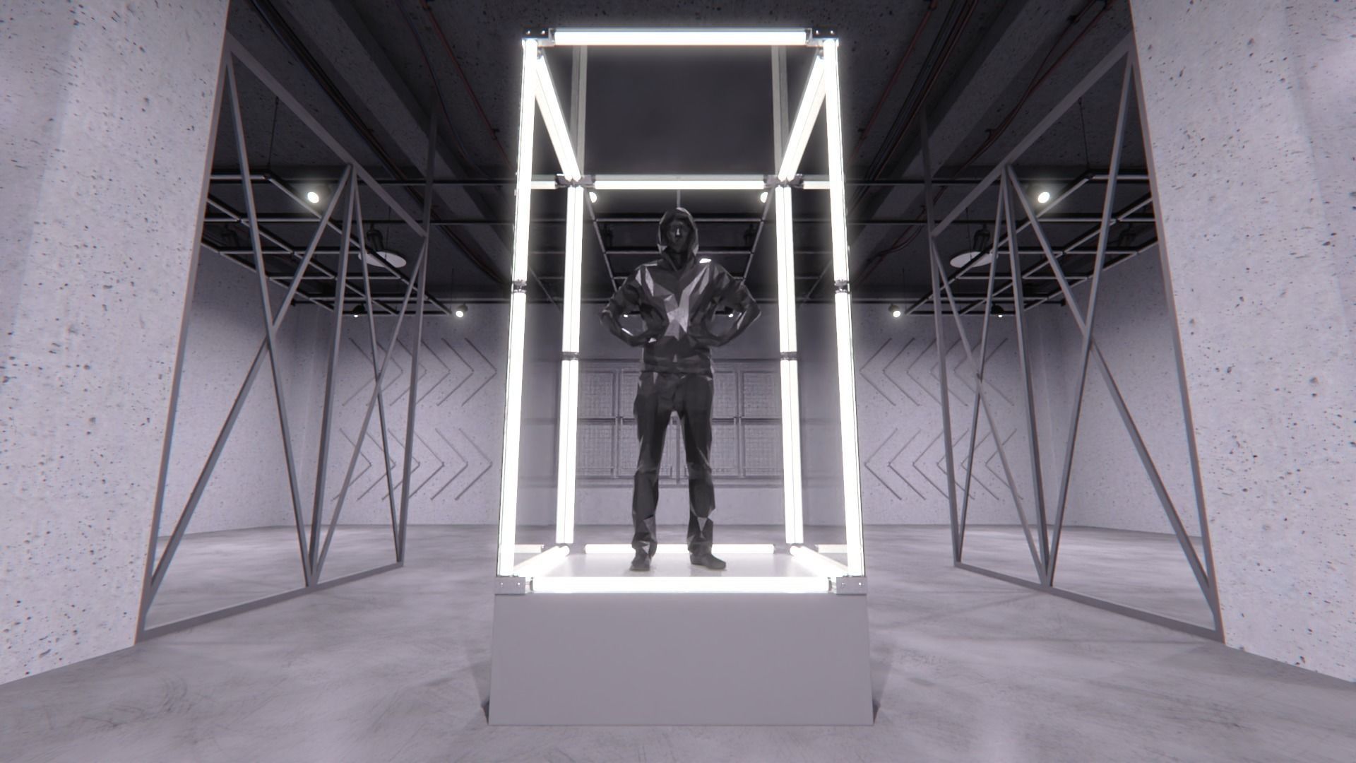 Transparent Booth Photo Opportunity 1 3D model | CGTrader