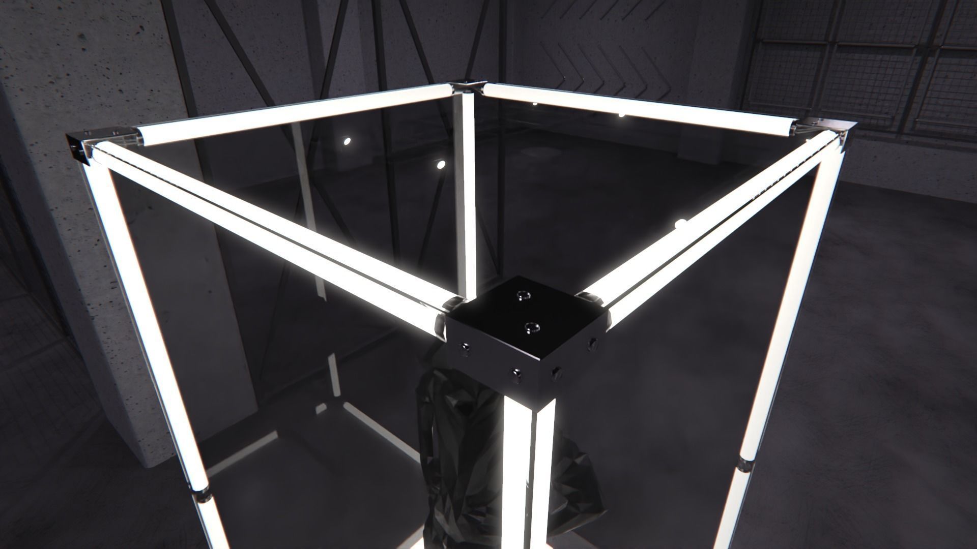 Transparent Booth Photo Opportunity 1 3D model | CGTrader