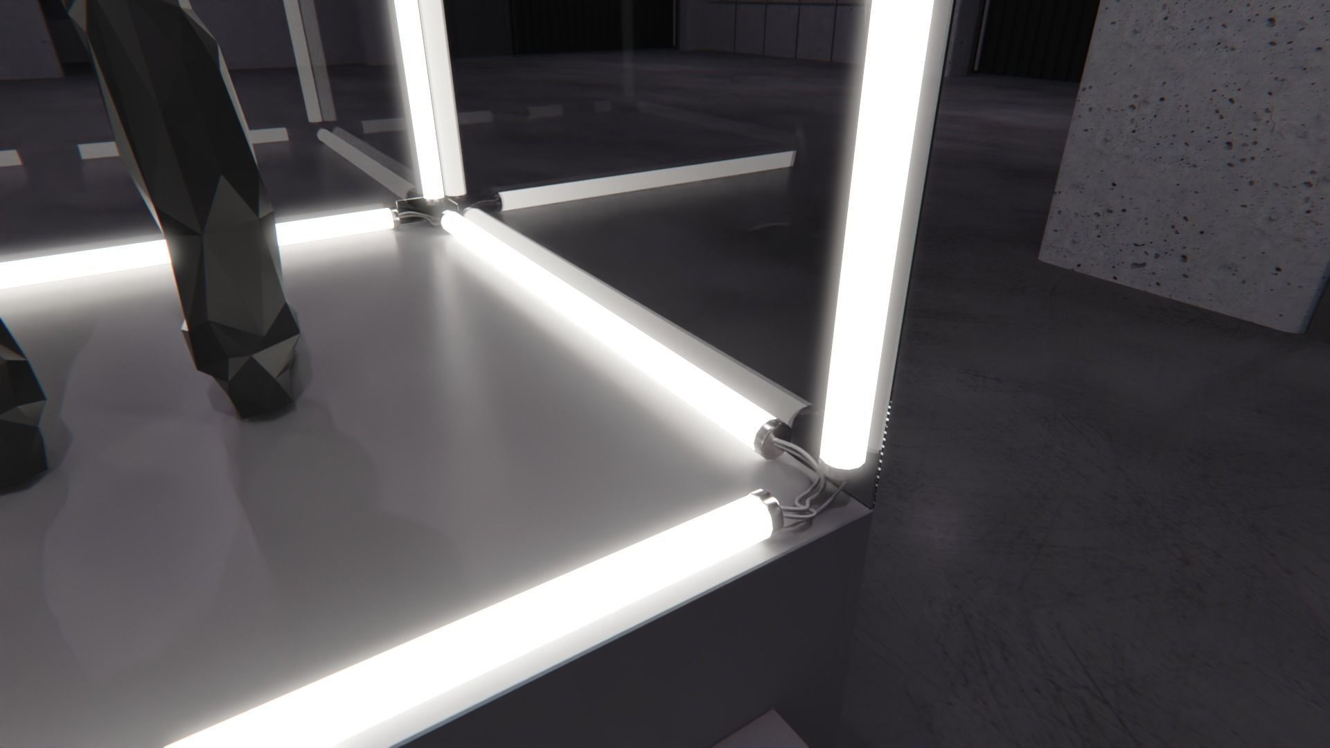 Transparent Booth Photo Opportunity 1 3D model | CGTrader