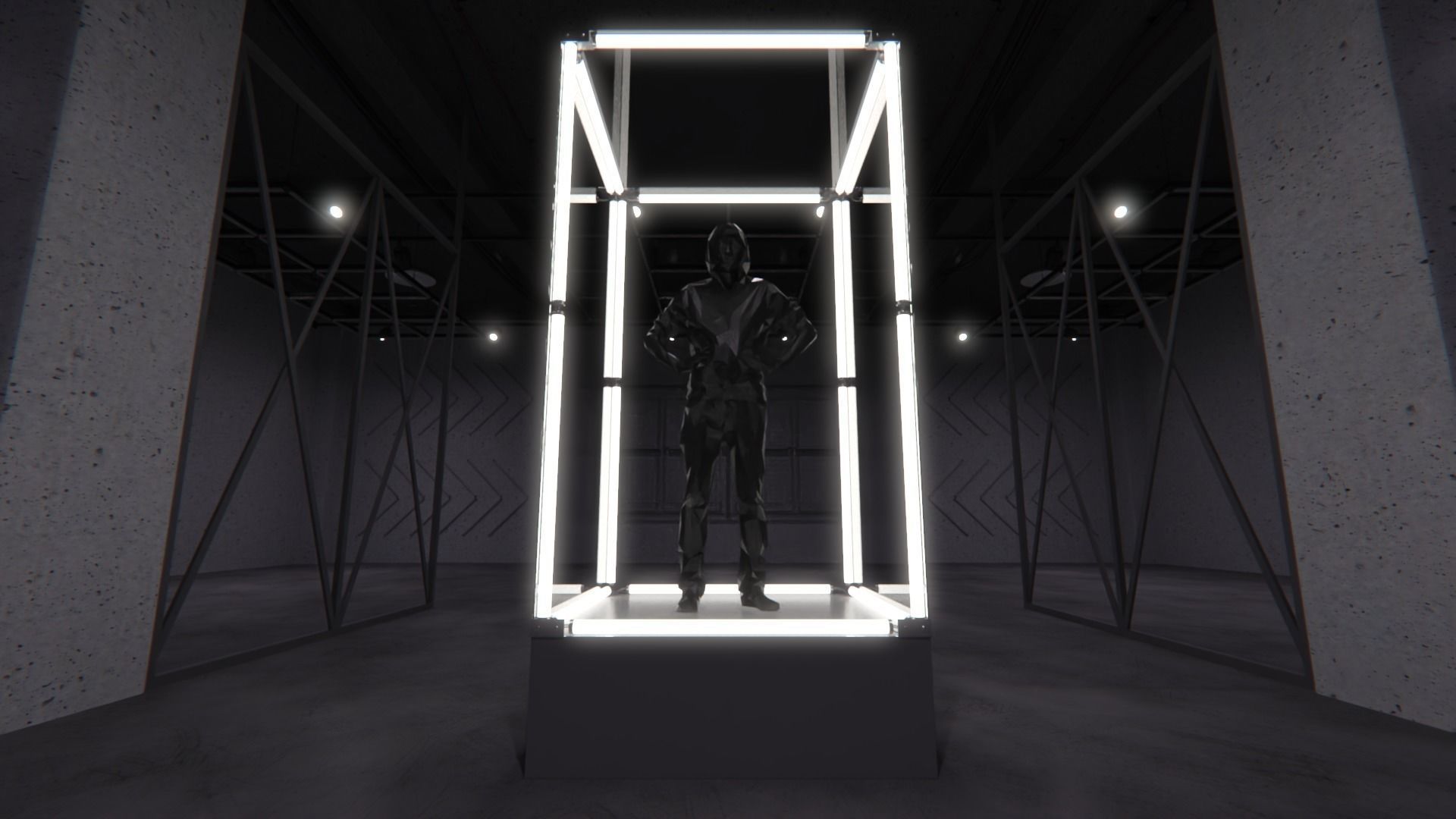 Transparent Booth Photo Opportunity 1 3D model | CGTrader