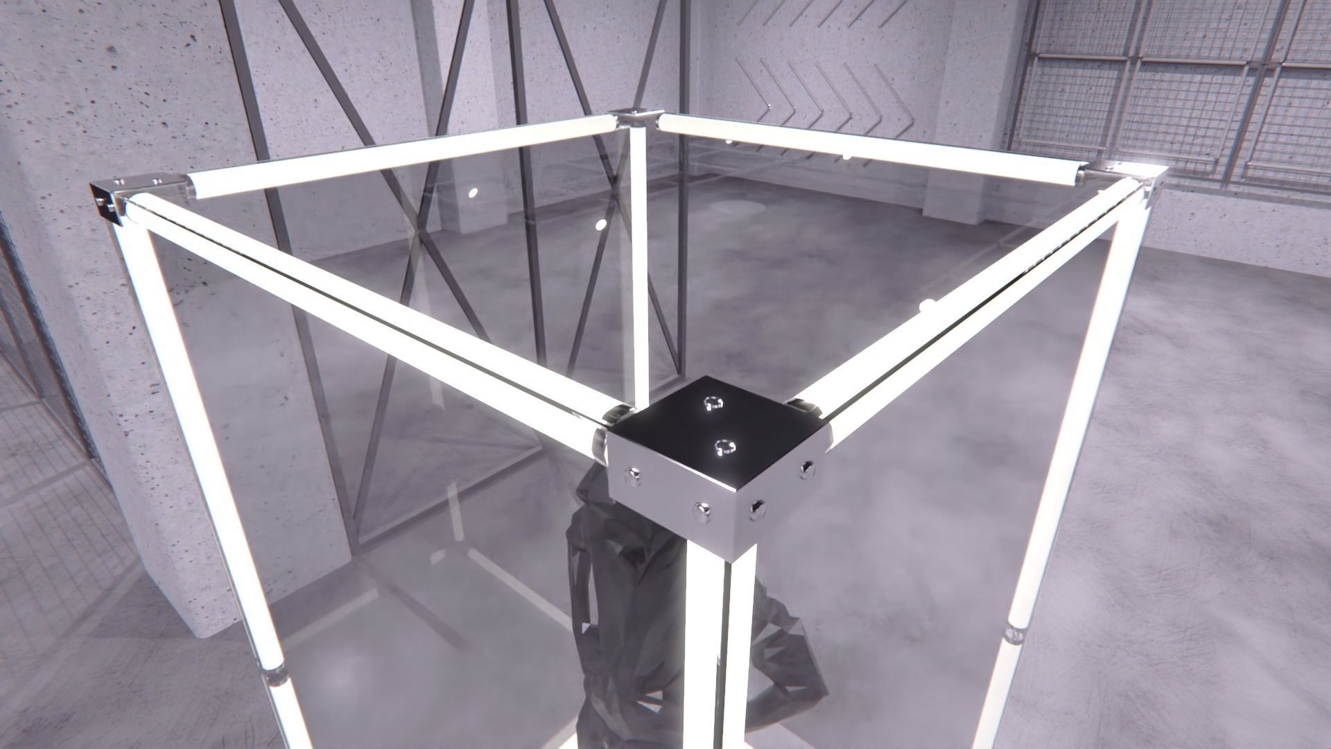 Transparent Booth Photo Opportunity 1 3D model | CGTrader